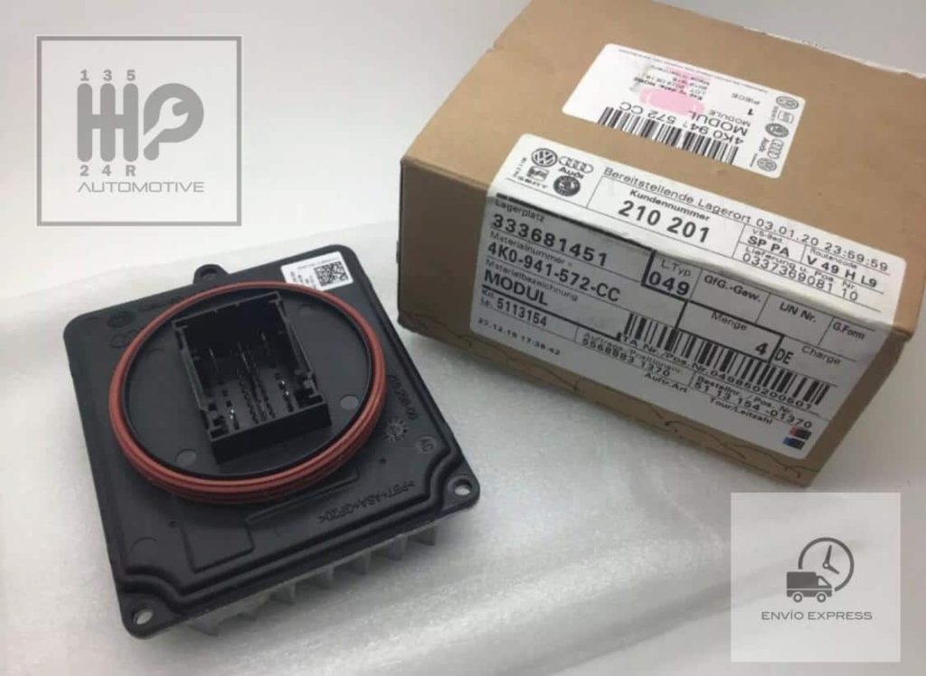 Balastro LED 4K0941572CC para vehciulos con iluminación led
